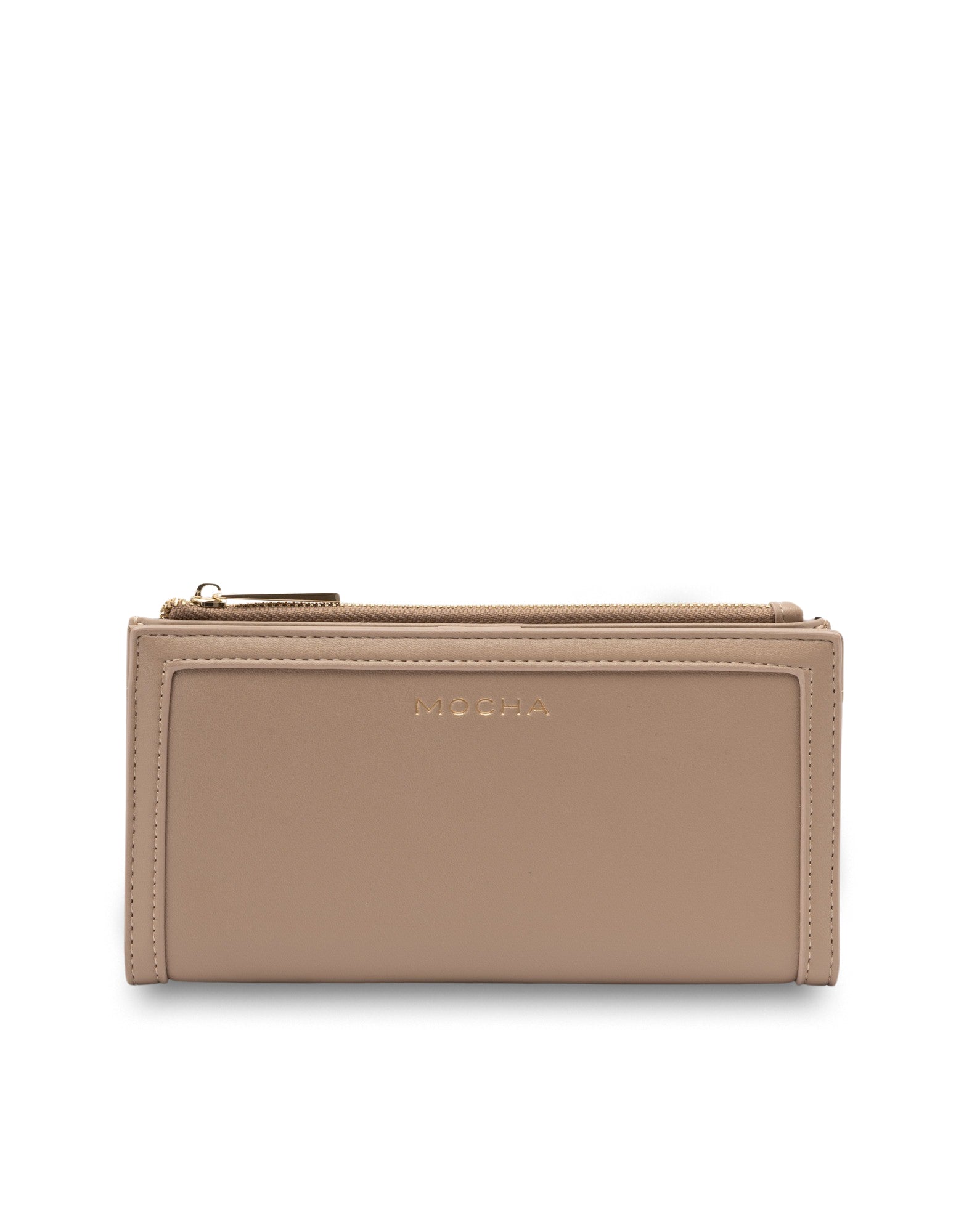 Mocha Stella Long Wallet- Almond | Mocha Australia