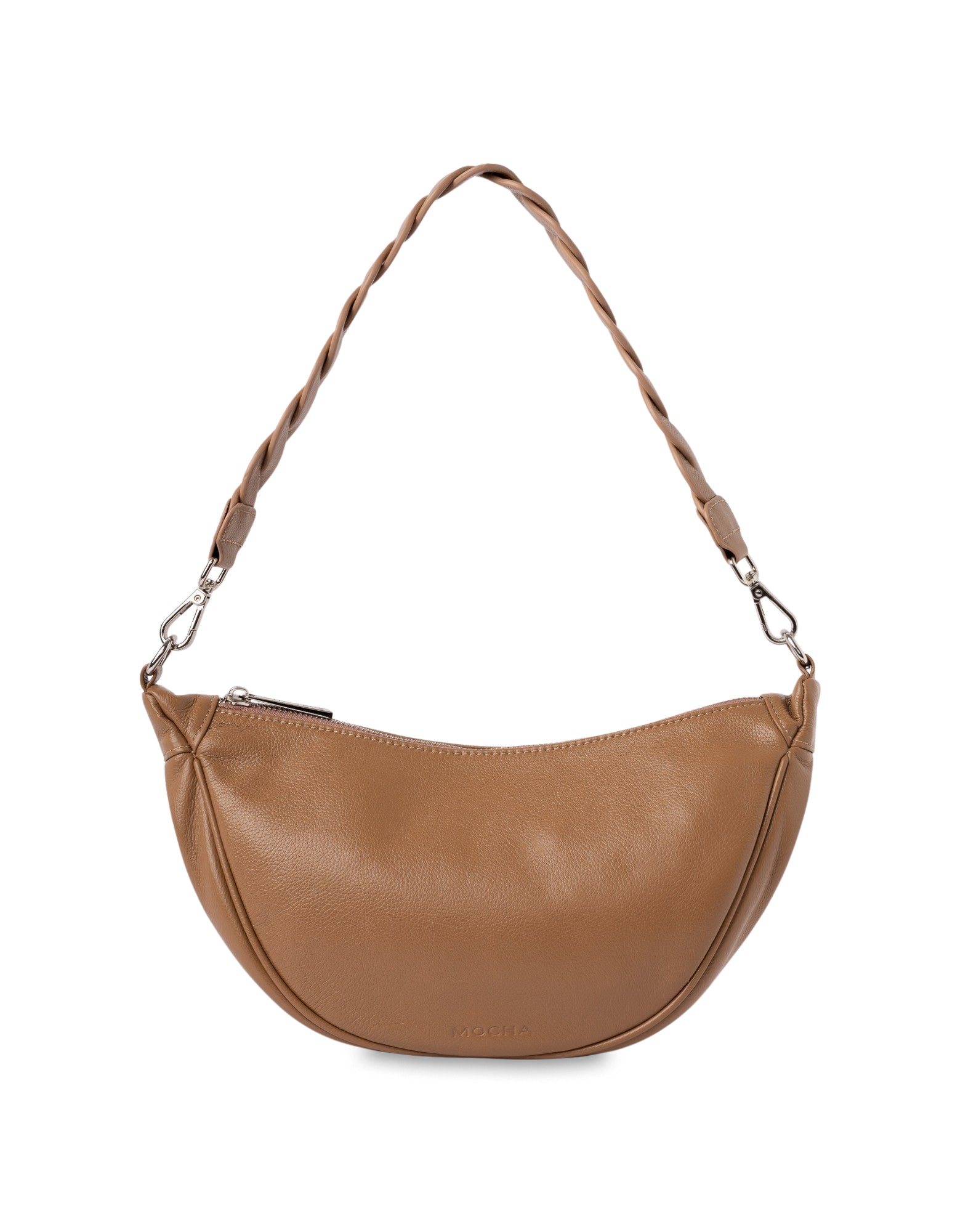 Mocha Catalina Leather Crossbody Bag - Tan | Mocha Australia