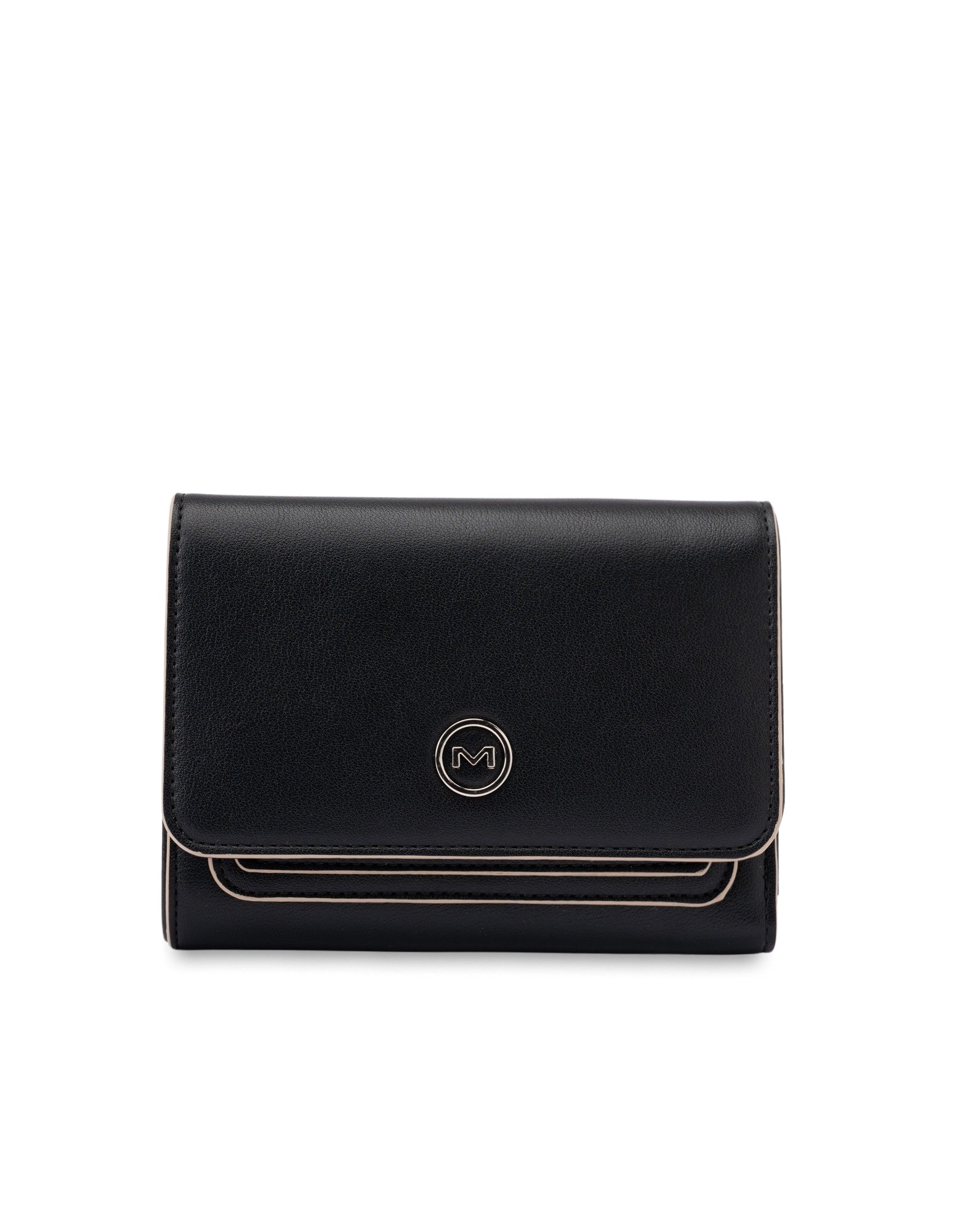 Mocha Madeline Wallet - Black