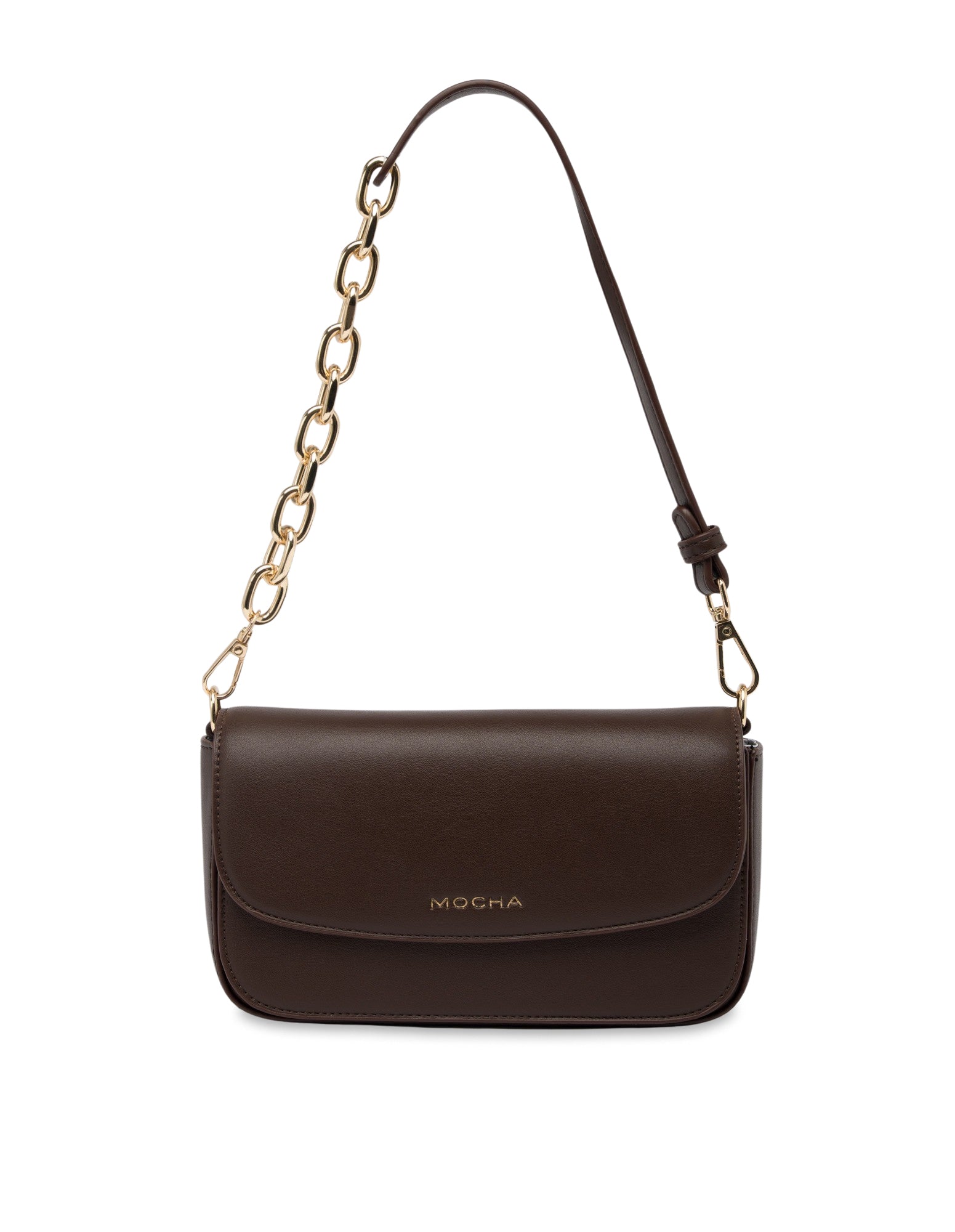 Mocha Donnette Half-Chain Bag - Chocolate | Mocha Australia