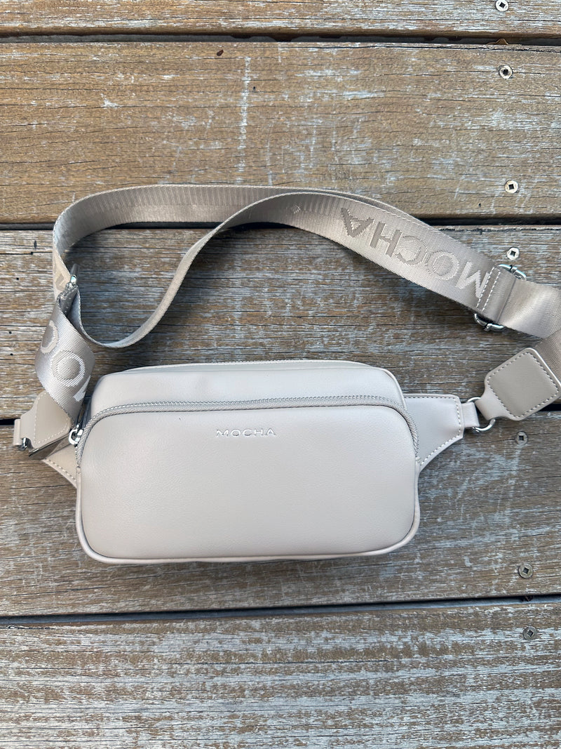 Mocha Medina Bum Bag- Grey | Mocha Australia