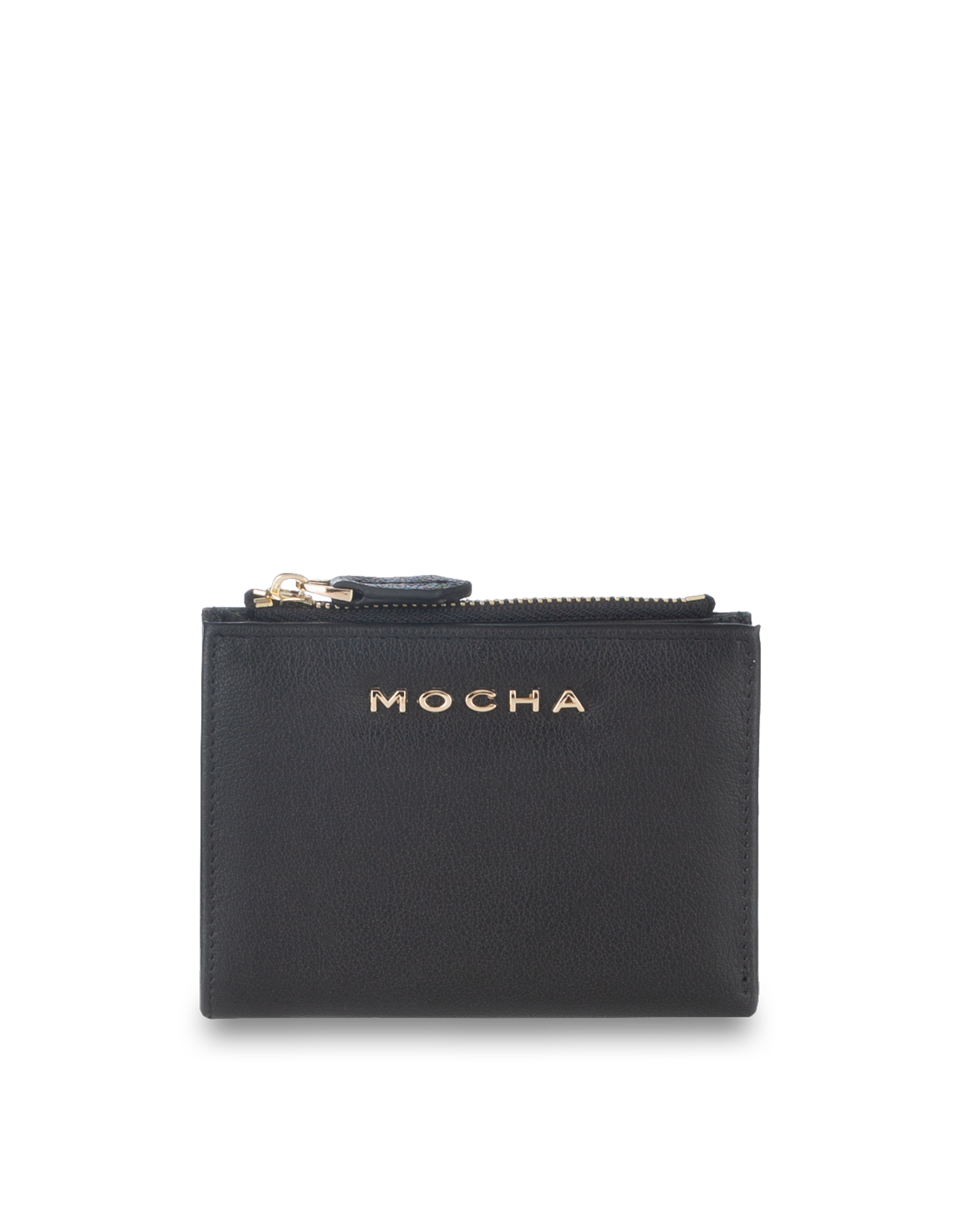 Mocha Classic Mini Leather Wallet - Black | Mocha Australia